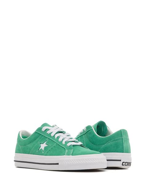 Converse One Star Pro Suede Sneakers Green Farfetch