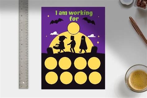 Halloween Token Board Fall Token Board Christmas Token Board
