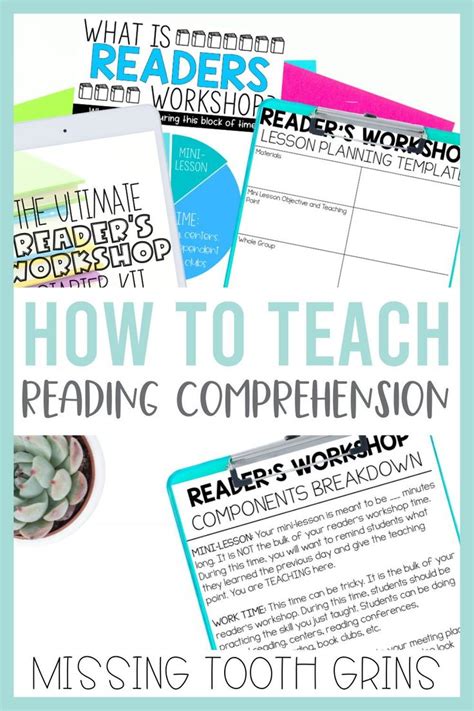How To Plan An Effective Reading Comprehension Lesson Missing Tooth Grins Reading
