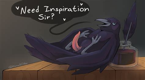 Rule 34 Asmallotter Avian Avian Feet Bird Black Body Black Feathers