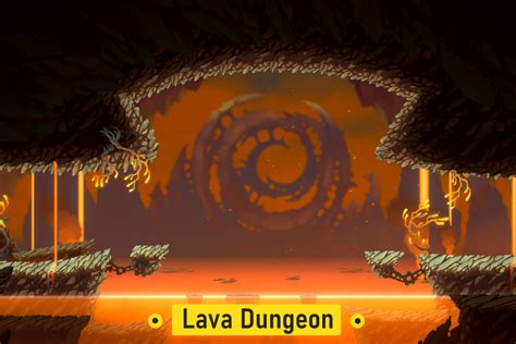 2D Lava Dungeon 2D Environments Unity Asset Store