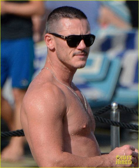 Luke Evans Speedo Leaves Nothing To The Imagination Photo Luke Evans Shirtless