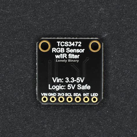 Tcs34725 16 Bit Rgb Colour Sensor Lonely Binary