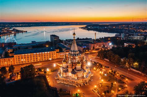 Ижевск с высоты — столица Удмуртии: gelio — LiveJournal