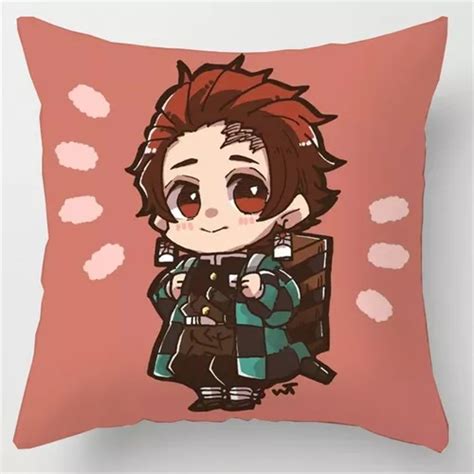 Fundas De Almohada Anime Japonés Demon Slayer Varios Modelos Mercadolibre