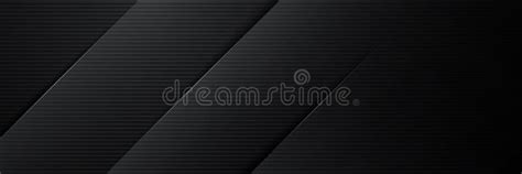 Abstract Black Diagonal Overlap Layer Dimension Background With Stripes Lines Texture And Shadow