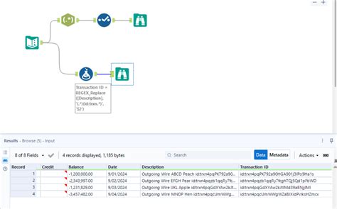 solved looking to extract a unique id from a string of da alteryx