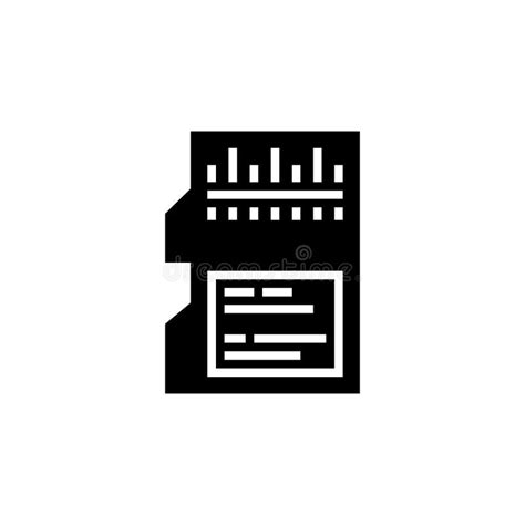 Memory Card Vector Icon Computer Component Icon Solid Style Perfect Use For Logo Presentation