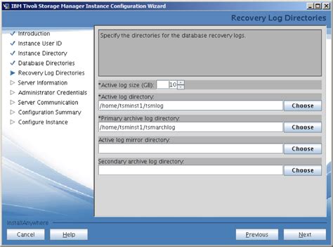 How To Configure Tivoli Storage Manager TSM Server Instance Using