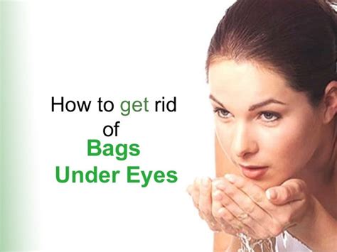 How To Get Rid Of Bags Under Eyes