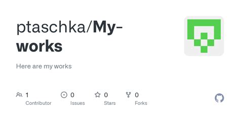 Github Ptaschka My Works Here Are My Works