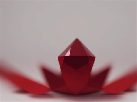 Premium Ai Image Ruby Radiance Abstract Background With Smooth Ruby Tones