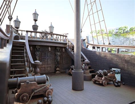 Tartarean Pirate Ship Daz 3d Tartarean Pirate Ship Daz 3d