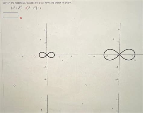 Solved Convert The Rectangular Equation To Polar Form And Chegg