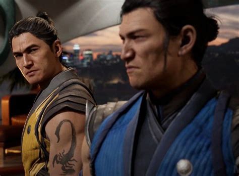 Scorpion And Sub Zero Мортал комбат Бойцовский клуб Царство небесное