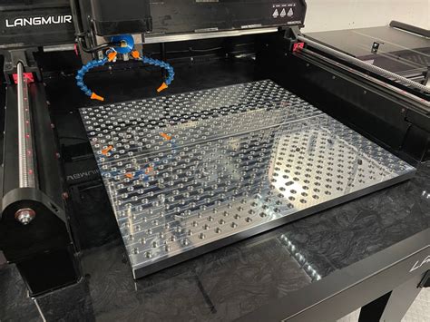 Langmuir Mr 1 Fixture Tooling Plate Set Saunders Machine Works