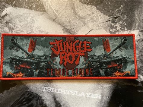 Jungle Rot Jungle Rot Patch Patch Zillamunsters Tshirtslayer