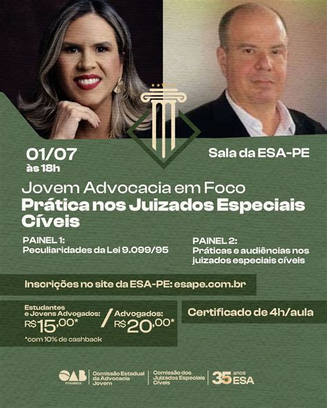 Esa Escola Superior De Advocacia Pe Posted On Linkedin