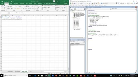 Learning Excel Vba How To Use The With End With Statement In Visual Basic For Applications