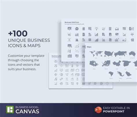 Premast Business Model Canvas Powerpoint Template