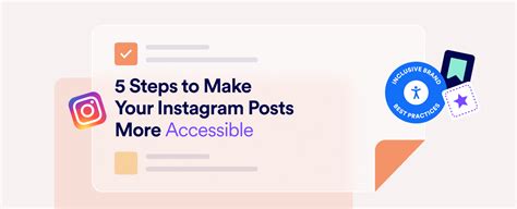 Steps To Make More Accessible And Inclusive Instagram Posts AccessiBe