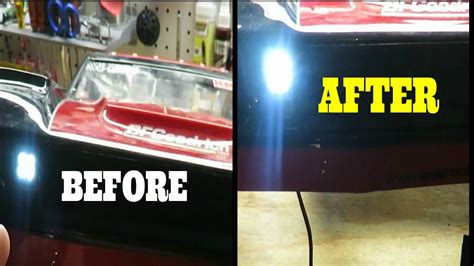 How To Make Rc Led Lights Brighter Youtube