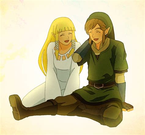 Link And Zelda By Nogiho On Deviantart