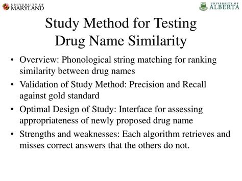 Ppt Automatic String Matching For Reduction Of Drug Name Confusion Powerpoint Presentation