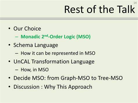 Ppt Graph Query Verification Using Monadic 2 Nd Order Logic
