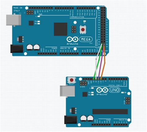 Arduino SPI Data Exchange Between Two Arduinos In A Master Slave