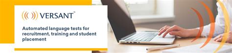 Versant English Placement Test Pearson Product