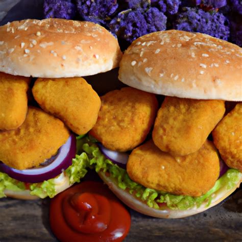 Chicken Nugget Burger Rezept