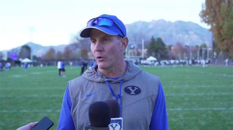 Byu Football Media Availability Oklahoma Defense November 14