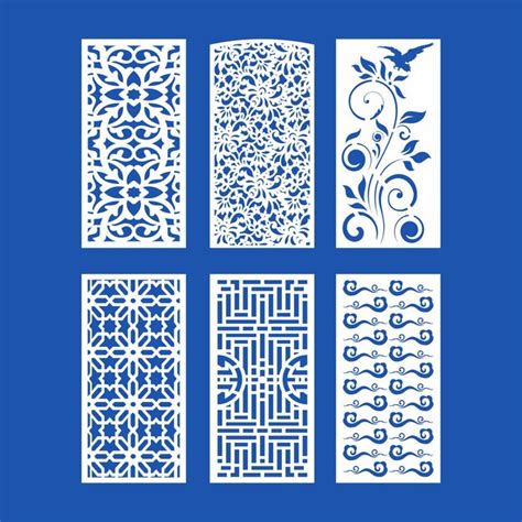 Premium Vector Decorative Pattern Laser Cut Design