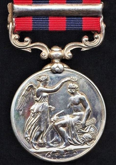 Aberdeen Medals India General Service Medal 1854 Silver Issue With