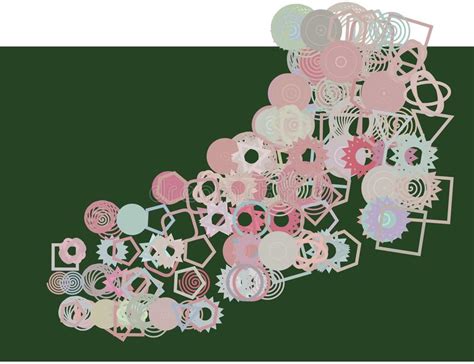 Shape Of Mixed Abstract Background Pattern Web Sphere Drawing And Wallpaper Stock Vector