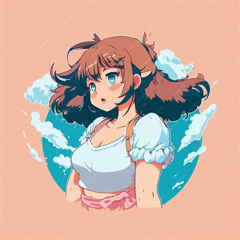 Premium Vector Young Sexy Girl Anime Style Character Vector Illustration Design Manga Anime Girl