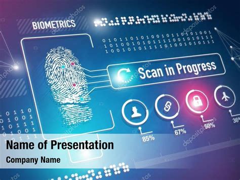 Biometrics Security Powerpoint Template Biometrics Security Powerpoint Background