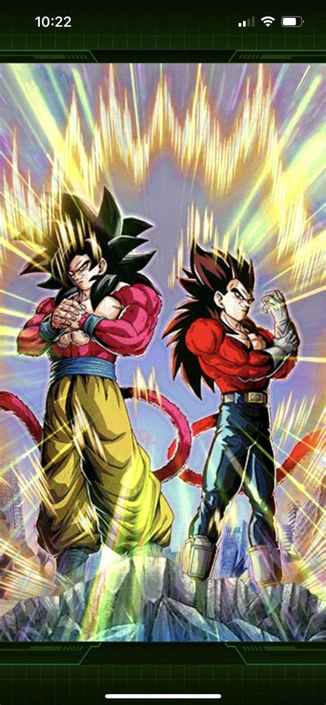 Phy Lr Ssj3 Goku And Ssj2 Vegeta Animation 🫡 R Dokkanbattle