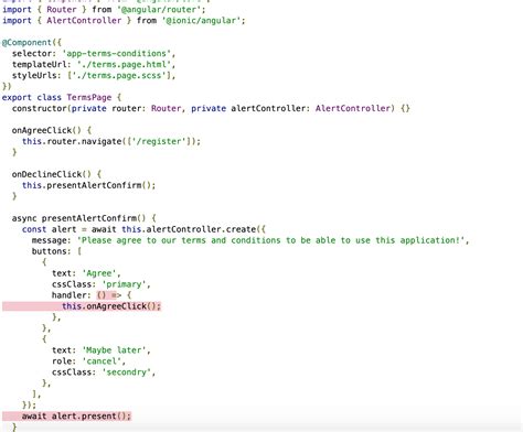 Unit Tests For Alert Controller In Ionic Stack Overflow