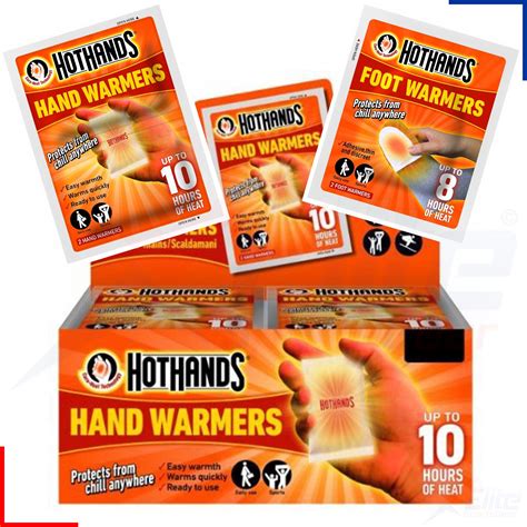 Hot Hands Hand Warmers And Foot Warmers Hothands Packs Pocket Heat Feet