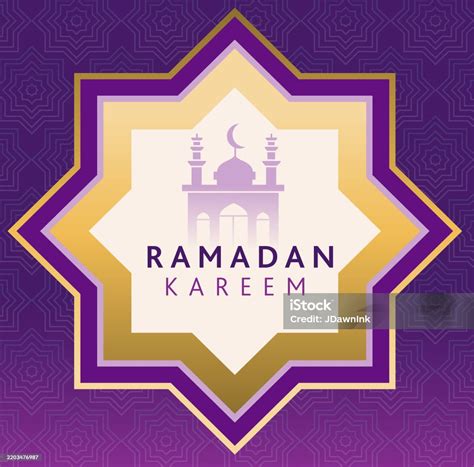 해피 라마단 세련되고 현대적인 웹 배너 디자인 템플릿 초승달 및 모스크 및 다채로운 요소 0명에 대한 스톡 벡터 아트 및 기타 이미지 0명 3월 개념 Istock