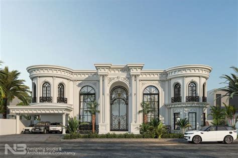 Classical House Elevation Design