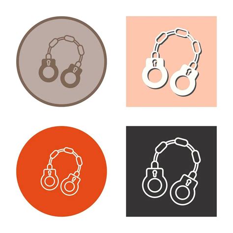 Handcuff Vector Icon 34177329 Vector Art At Vecteezy