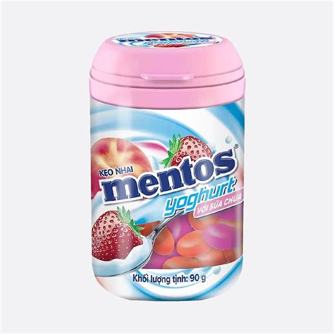 Mentos Yogurt Chewing Candy Jar 90g