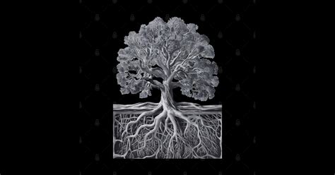 Rooted In Strength Tree Of Life 2 Tree Design Sticker Teepublic