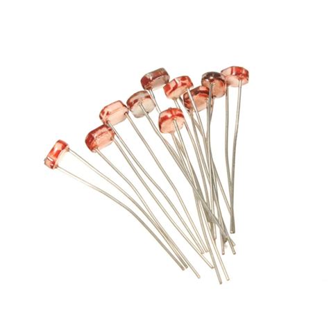 Ldr 5mm Sensor De Luminosidade Arduino 10 Peças Submarino