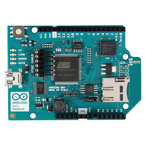 Arduino WiFi Shield V Expansion Board Linux Development Board With SD Card Slot For DIY Free