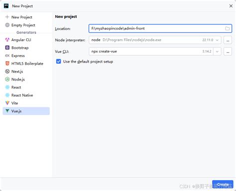 【webstorm】【vue】创建项目，及重要技术webstorm创建vue项目 Csdn博客