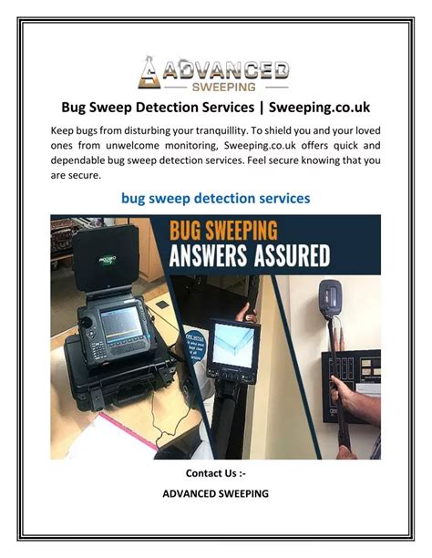 Ppt Bug Sweep Detection Services Uk Powerpoint